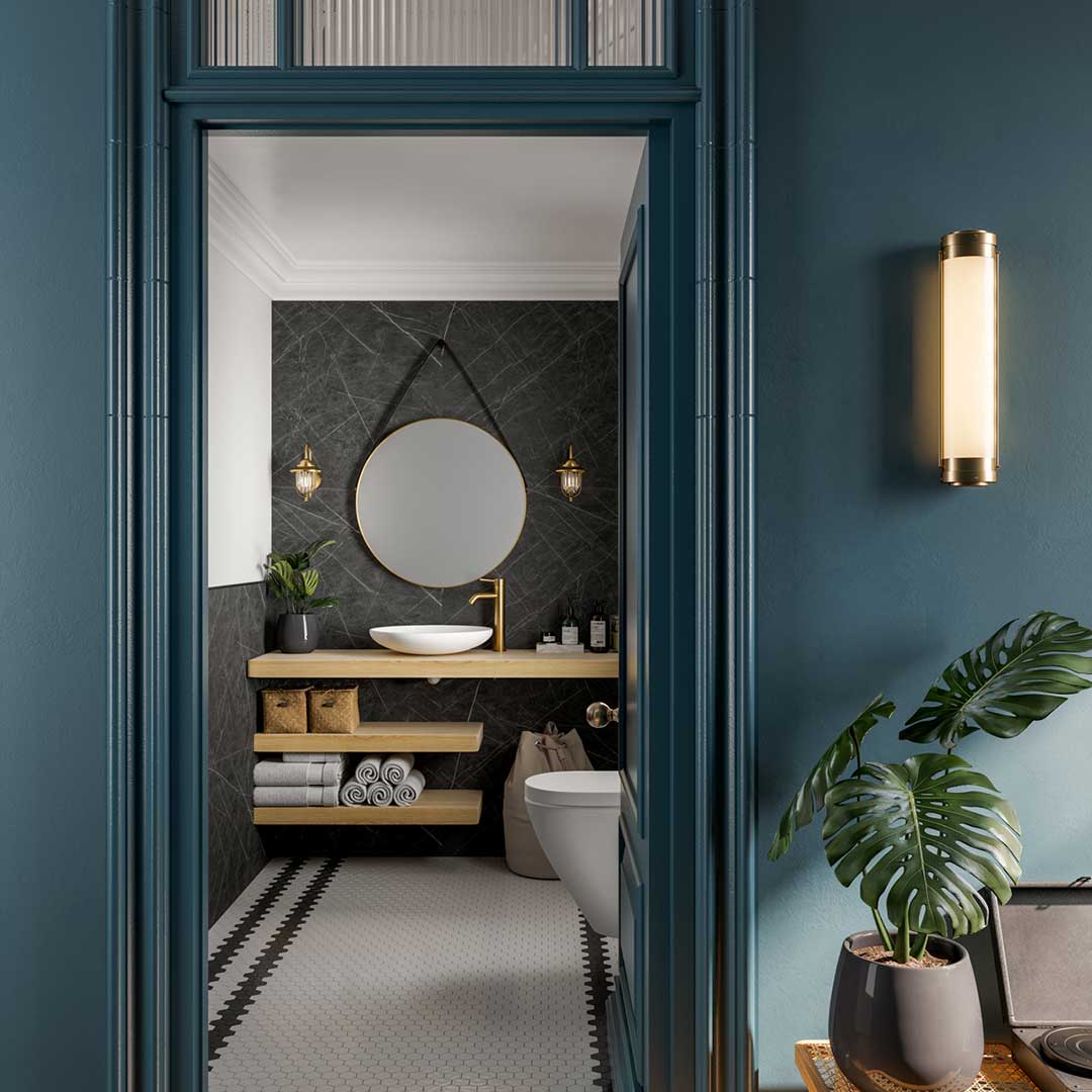 Buy Best-Priced BLACK SENSA MATT Wall Panel WetArea Panels | Builders ...
