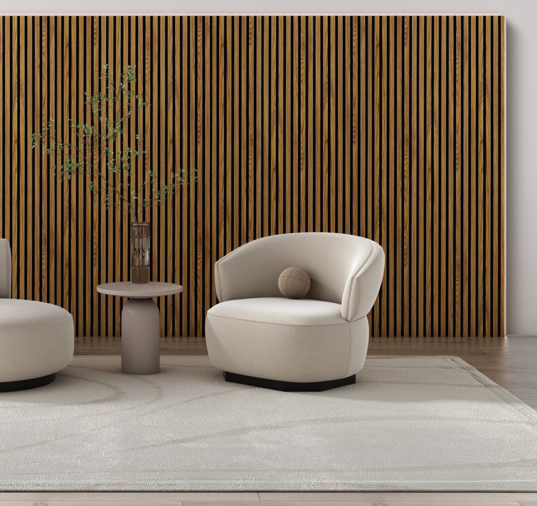 Buy Best-Priced WARM OAK PVC Fluted Decor Panels WetArea Panels ...