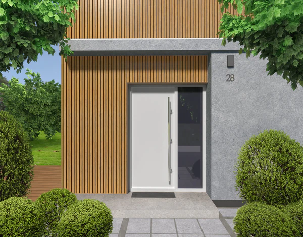 Buy Best-Priced Oak & Black Outdoor Fluted Decor Panel WetArea Panels ...