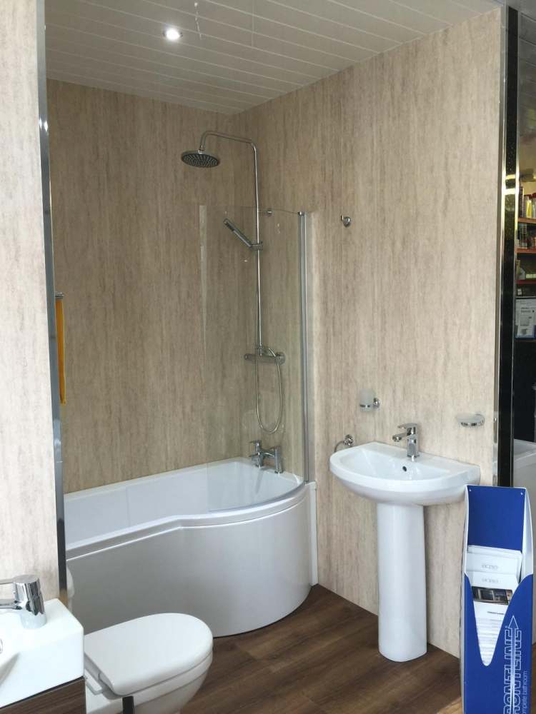 Buy Best-Priced TRAVERTINE MATT WetArea Panels | Builders Express