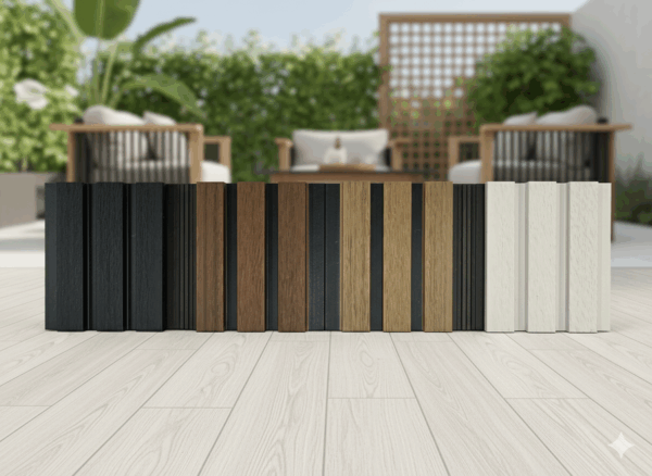Buy Best-Priced Outdoor Fluted Decor Panel (Sample Box- 4 Colours ...