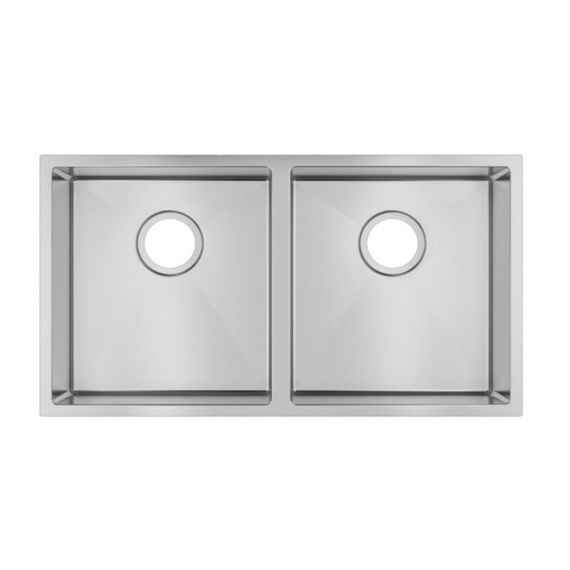 820x457x230mm Chrome Stainless Steel Double Bowl Kitchen Sink Online ...